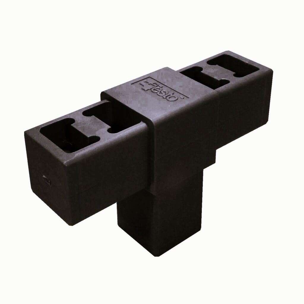 1″ 3-Way Tee Connector – ESTO Connectors